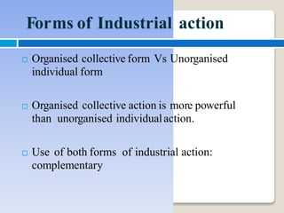 Industrial Action | PPTX