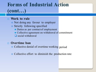 Industrial Action | PPTX