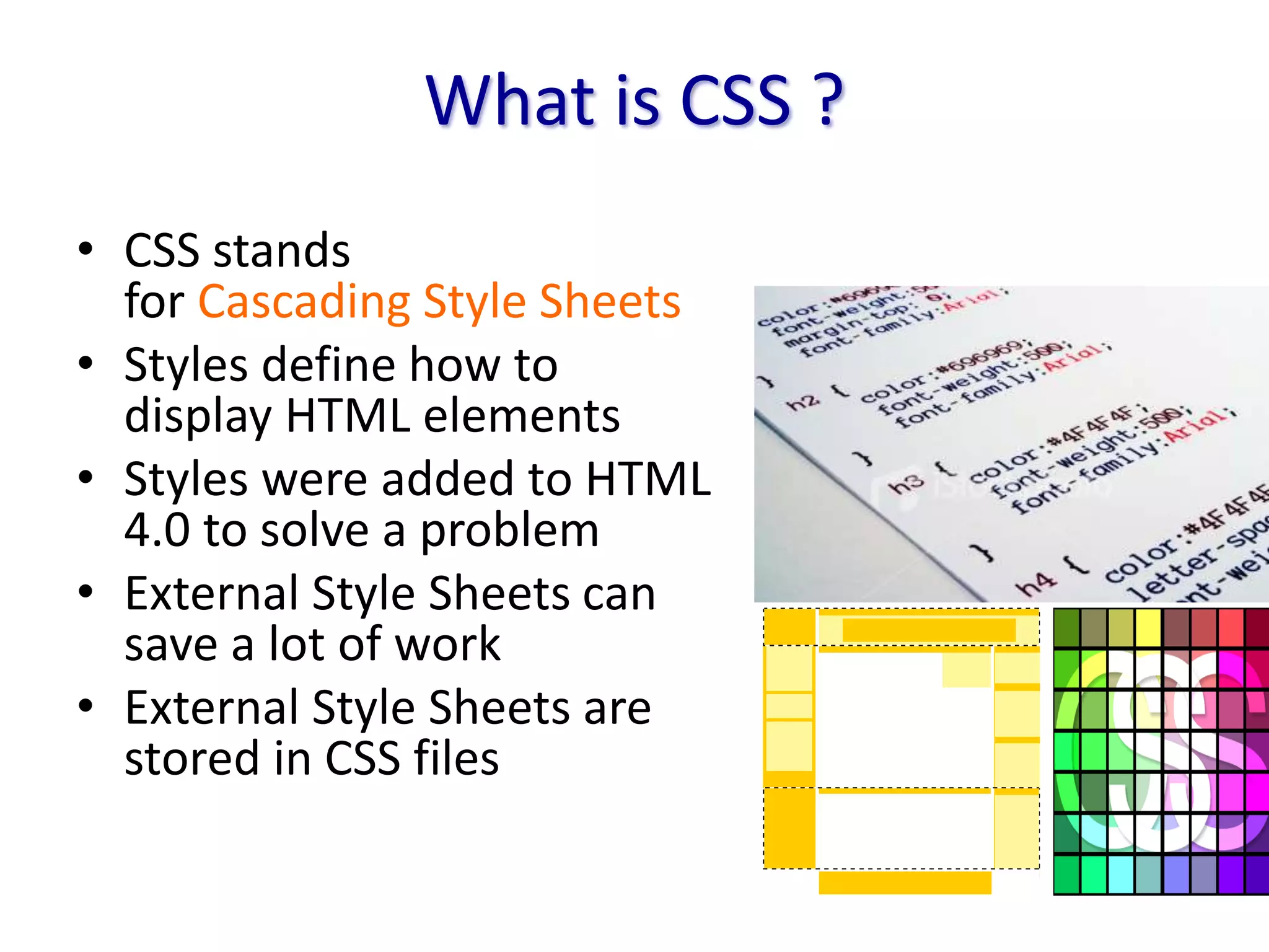 Introduction To HTML | PPTX
