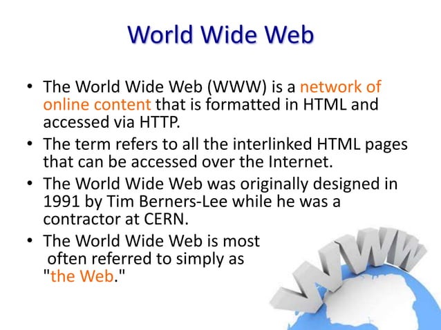 Introduction To HTML | PPT