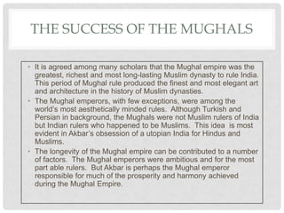 7.1 Mughal Empire.ppt | Islam | Religion & Spirituality