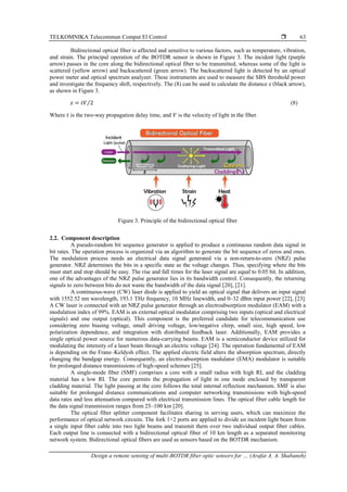 Design a remote sensing of multi-BOTDR fiber optic sensors for fuel pipeline monitoring | PDF