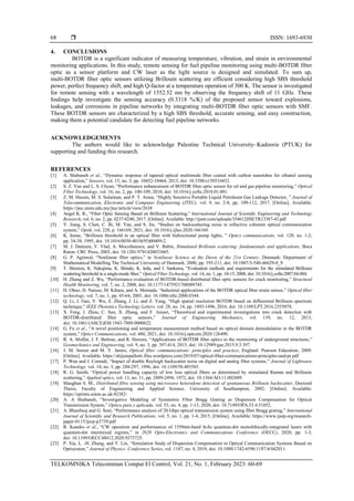 Design a remote sensing of multi-BOTDR fiber optic sensors for fuel pipeline monitoring | PDF
