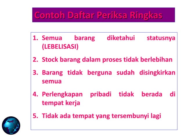 Strategies of 5S/5R dlm Peningkatan Kualitas Gudang _Training ...