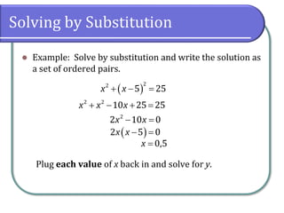 7.3 Systems of Nonlinear Equations | PDF