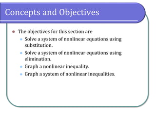 7.3 Systems of Nonlinear Equations | PDF