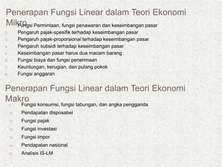7. PENERAPAN EKONOMI (HUBUNGAN LINEAR).pptx