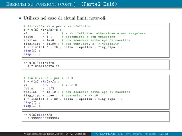 7. MATLAB - Parte 2 (IO, cicli, funzioni).pdf