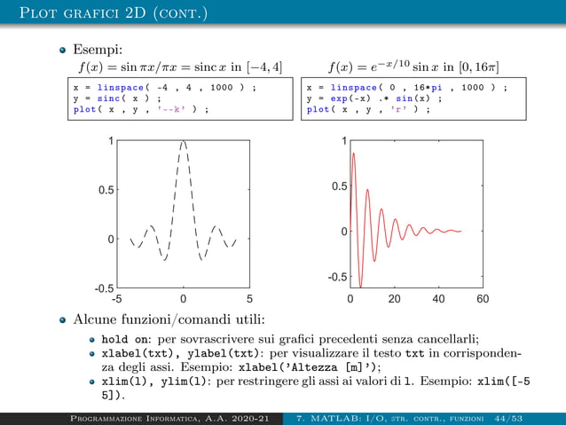 7. MATLAB - Parte 2 (IO, cicli, funzioni).pdf
