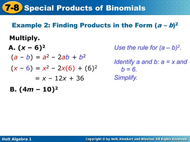 7.8.-SPECIAL-PRODUCTS.ppt | Physics | Science