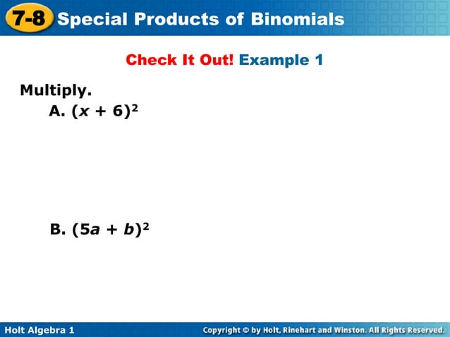 7.8.-SPECIAL-PRODUCTS.ppt | Physics | Science