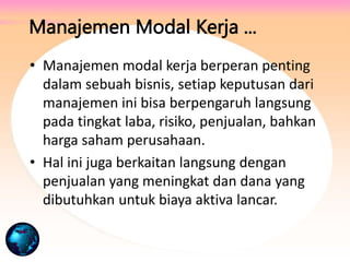 Manajemen Modal Kerja (+ Rasio Likuiditas & Peran Operasional ...