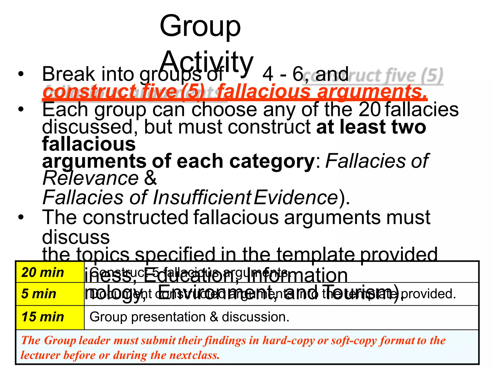 7. Fallacies.pptx | Law