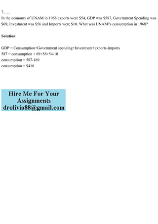 7.......In the economy of UNAM in 1968 exports were $54, GDP was $.pdf | Free Download