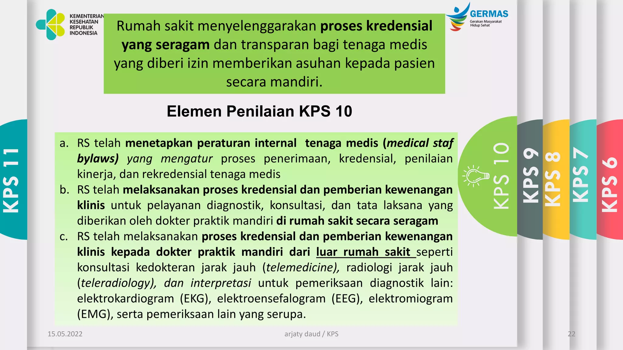 7. Standard Arkreditasi KPS Arjaty Daud.pdf