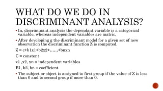 DISCRIMINABLE CLUSTER ANALYSIS.pptx