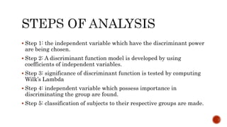DISCRIMINABLE CLUSTER ANALYSIS.pptx