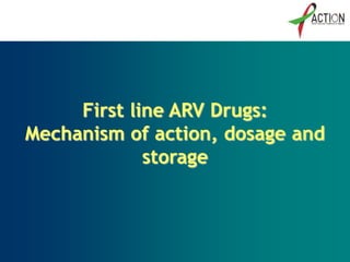 7. First line ARV therapy.ppt