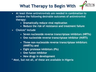7. First line ARV therapy.ppt