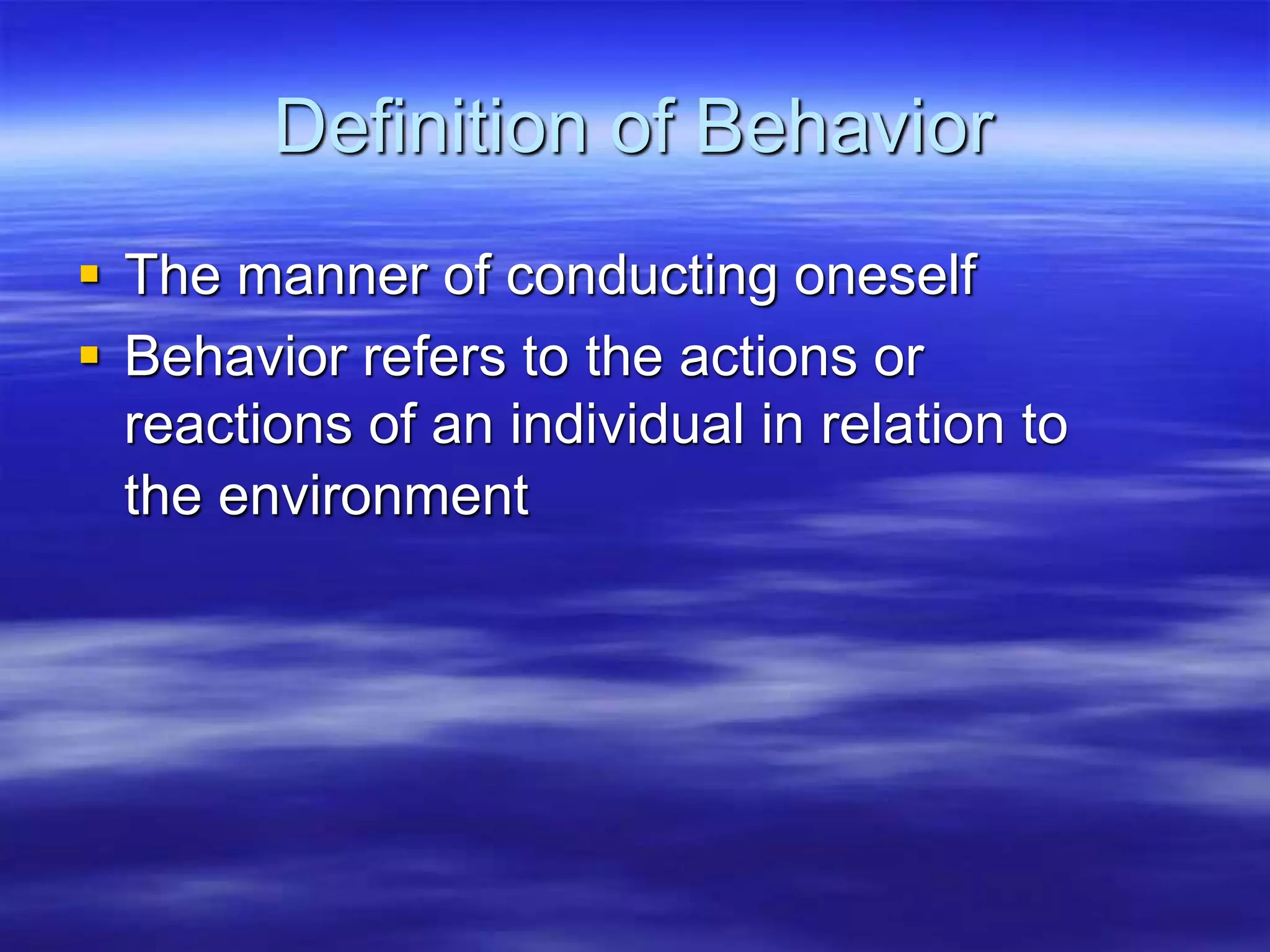 7. Understanding Your Childs Behavior.ppt