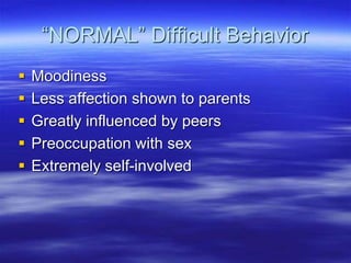 7. Understanding Your Childs Behavior.ppt