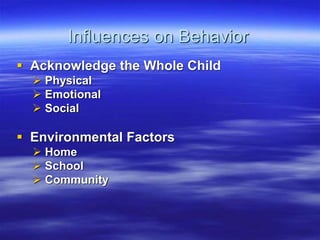 7. Understanding Your Childs Behavior.ppt