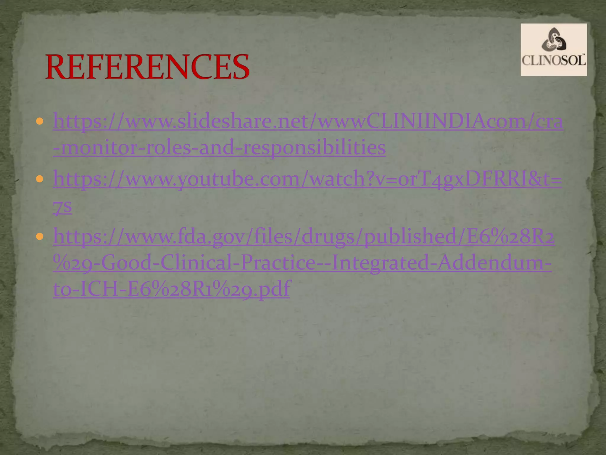 Clinical Research Associate | PPTX