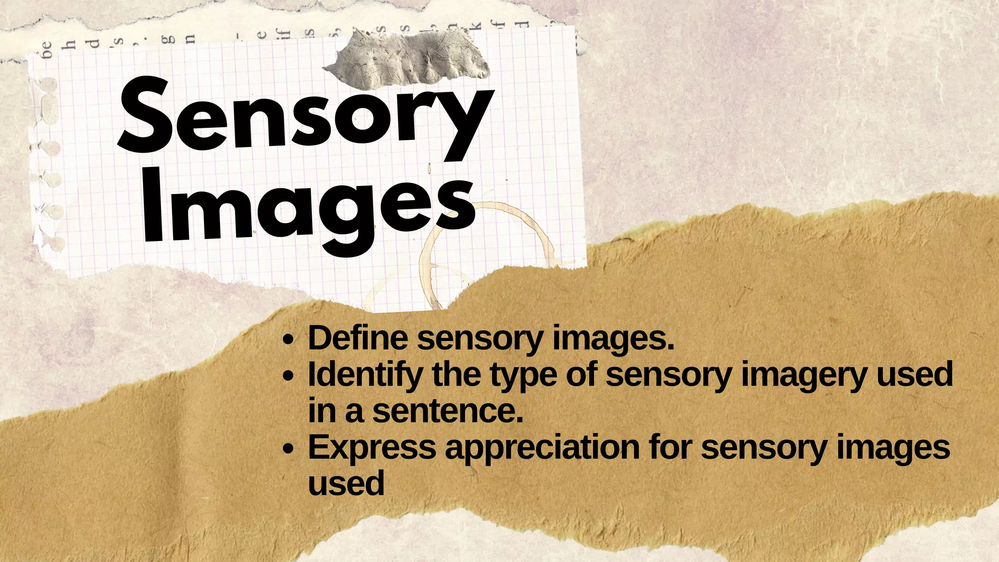 Sensory Images | PDF