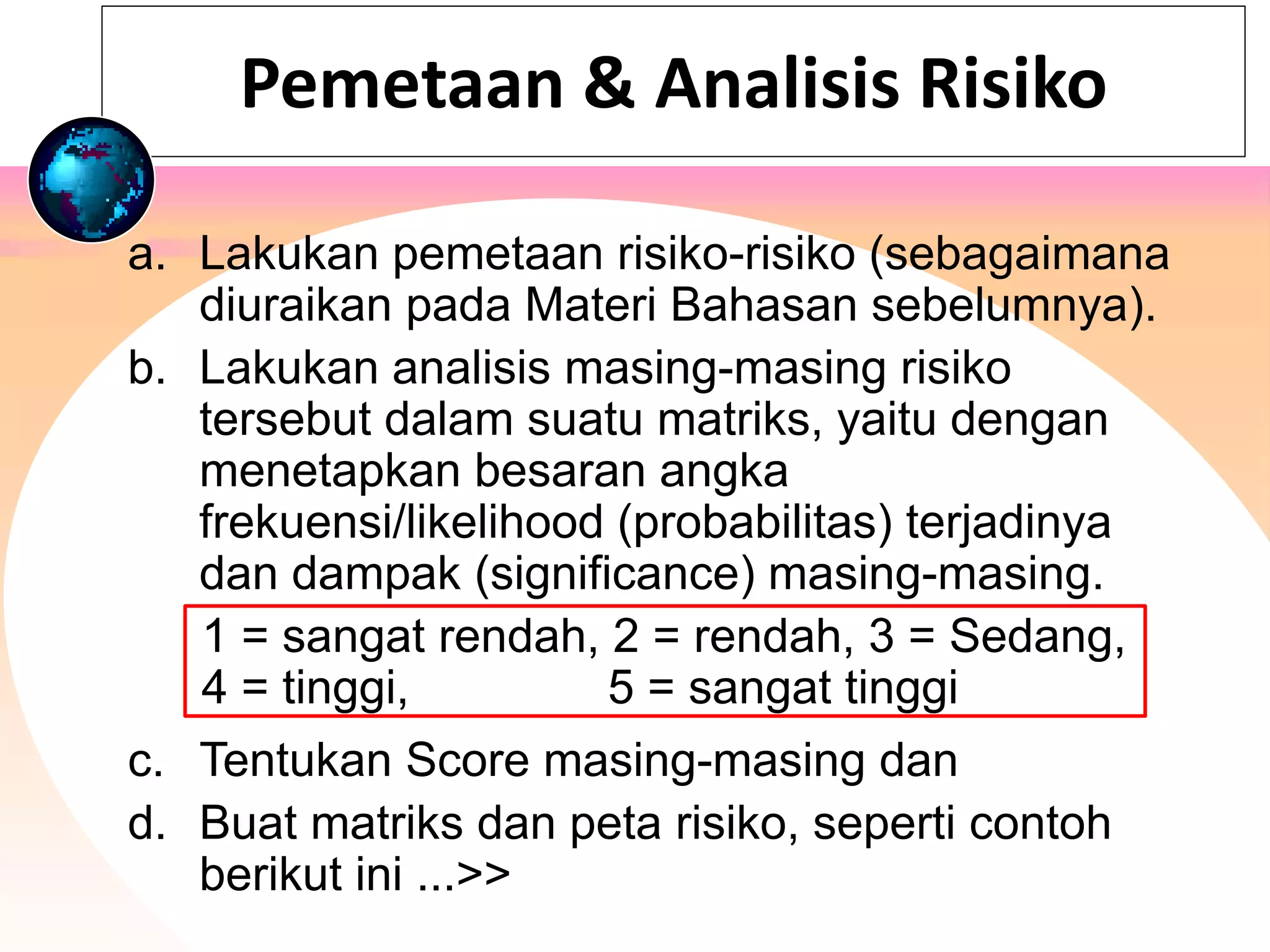 Contoh_Penyusunan dan Membangun Risk Register _Training "RISK ...