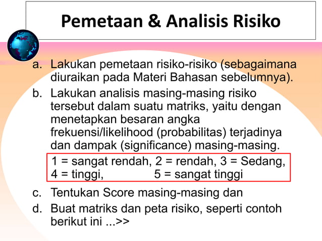 Contoh_Penyusunan dan Membangun Risk Register _Training "RISK ...
