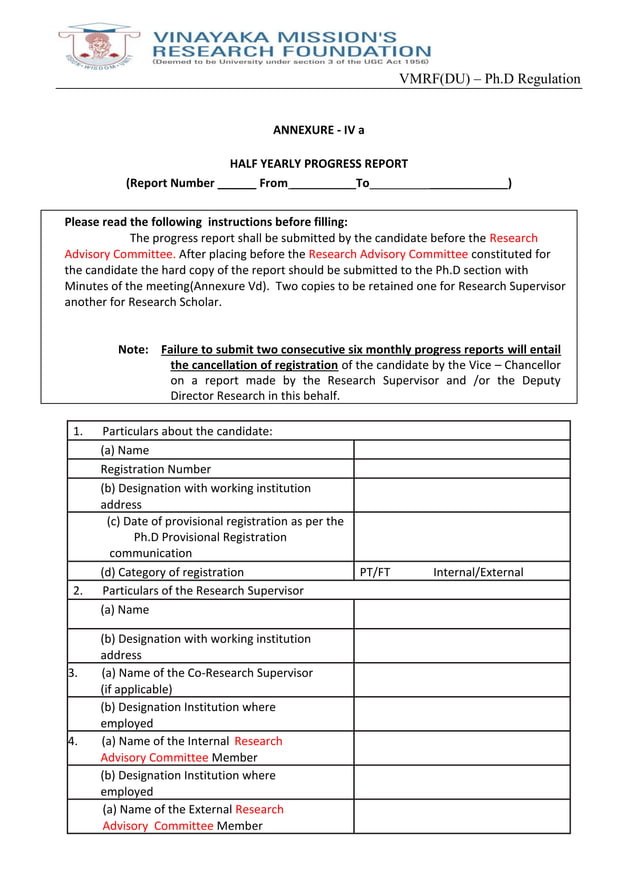 7. ANNEXURE - IV a HALF YEARLY PROGRESS REPORT.pdf