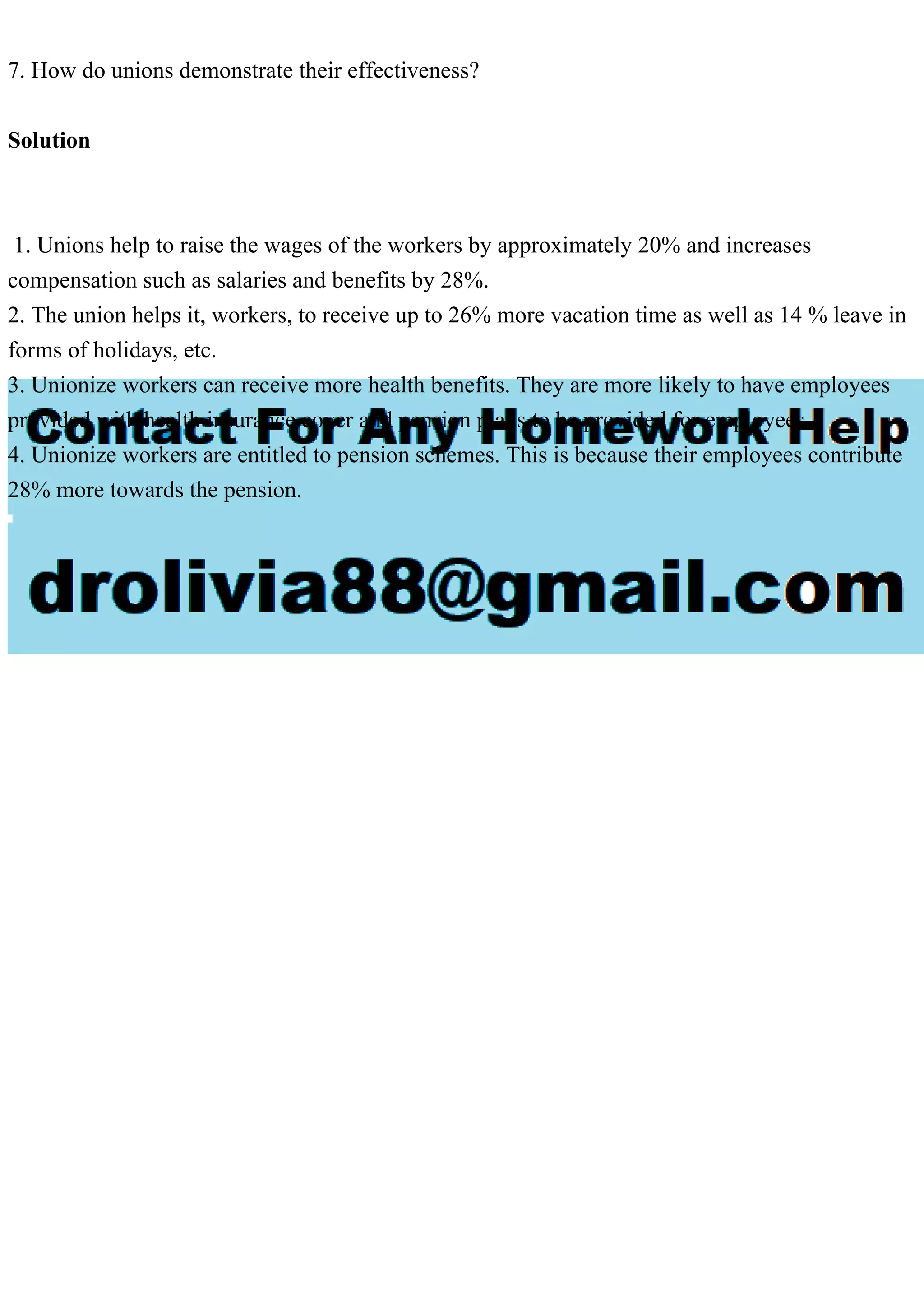 7. How do unions demonstrate their effectivenessSolution 1..pdf