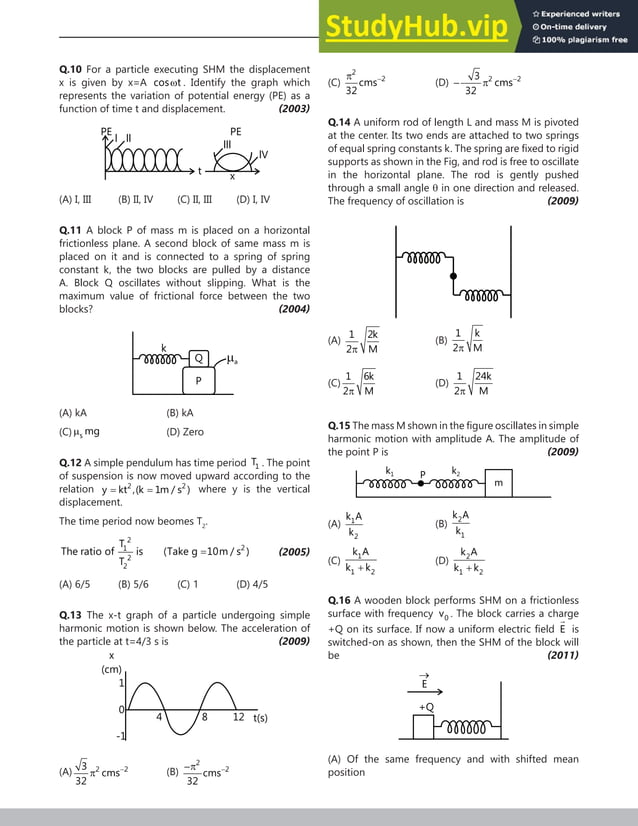 7. Springs In Series And Parallel K 1 K | PDF