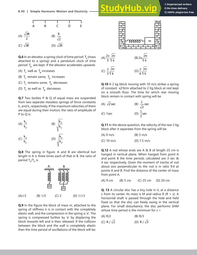 7. Springs In Series And Parallel K 1 K | PDF