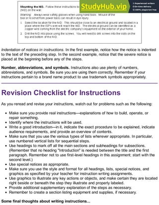 7. Writing Instructions | PDF
