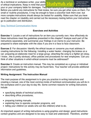 7. Writing Instructions | PDF