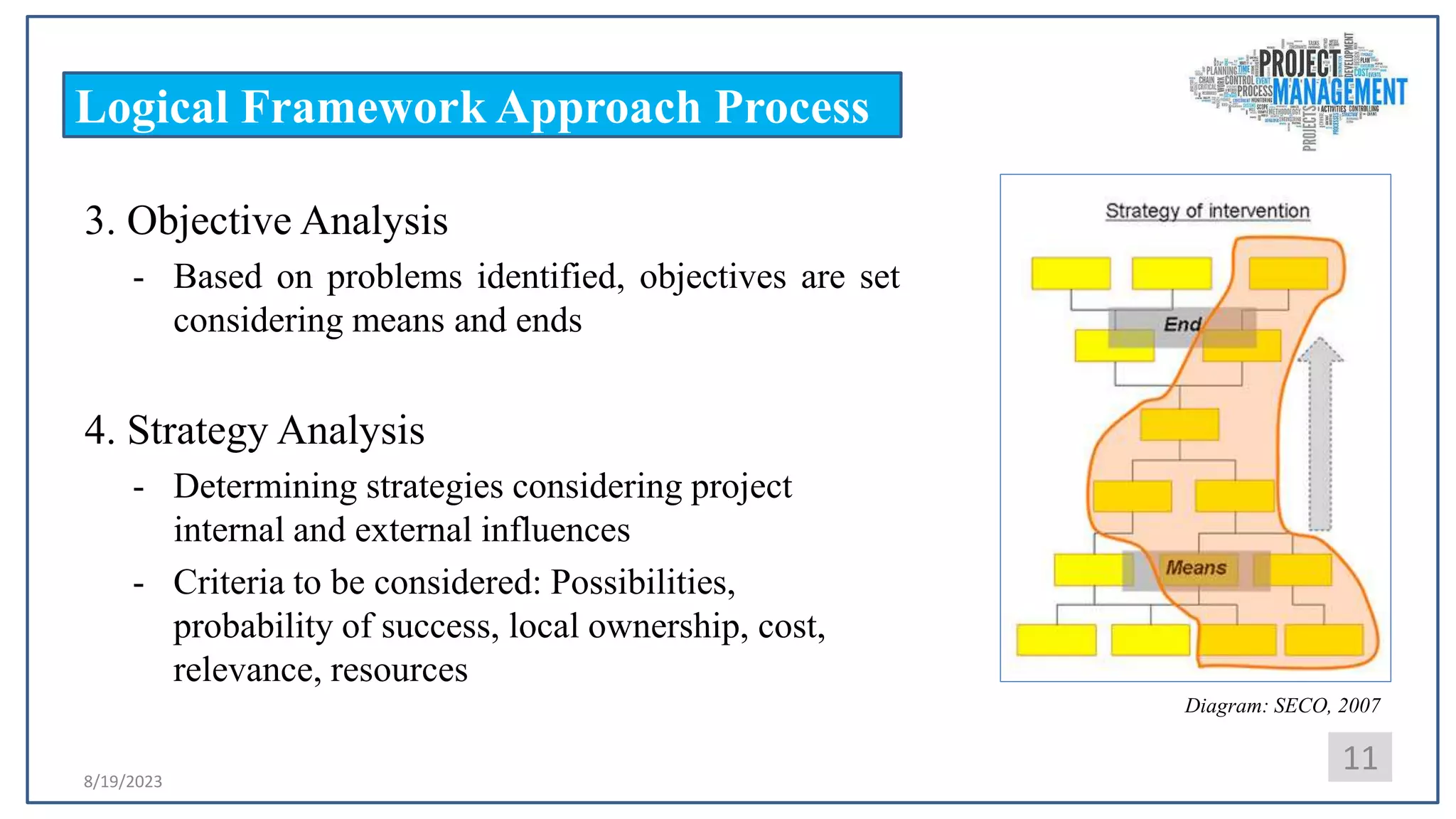 Logical Framework Approach In Project Planningpptx Computer Software And Applications Computing