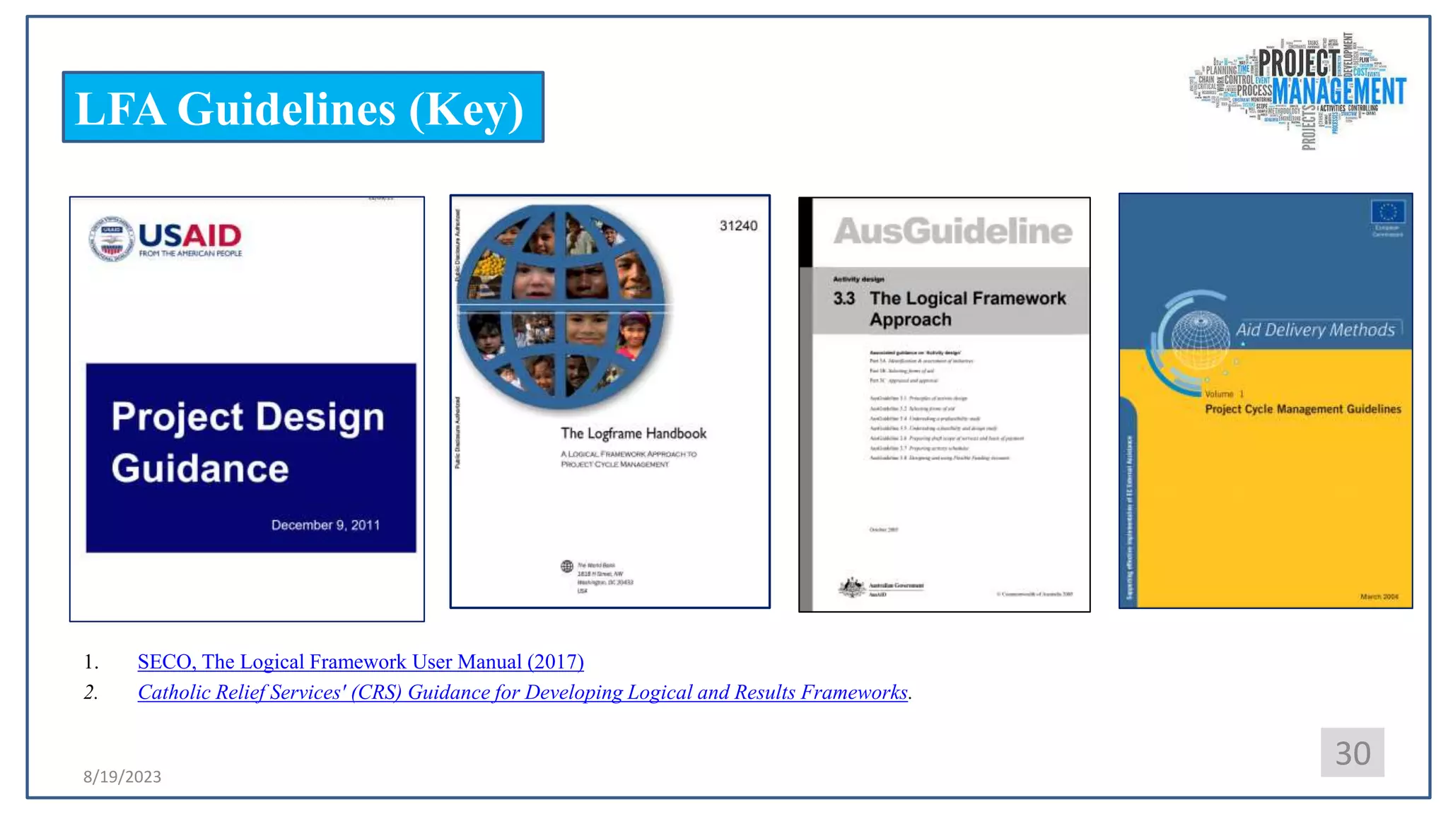 Logical Framework Approach in Project planning.pptx | Computer Software ...