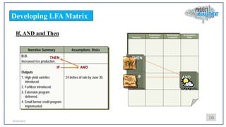 Logical Framework Approach in Project planning.pptx