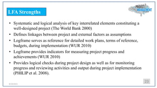 Logical Framework Approach in Project planning.pptx