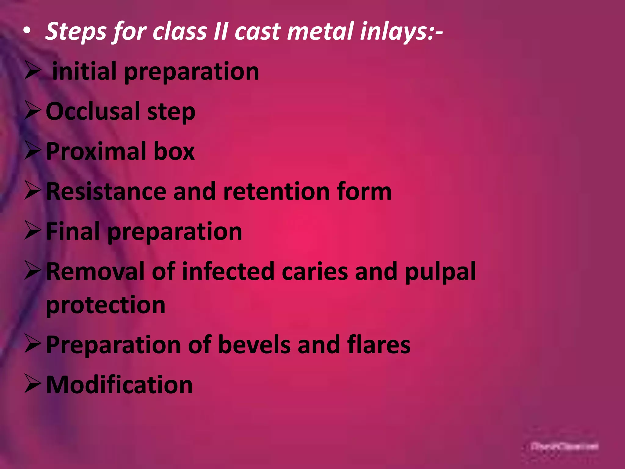 7.CLASS II INLAY CAVITY PREPARATION.pptx