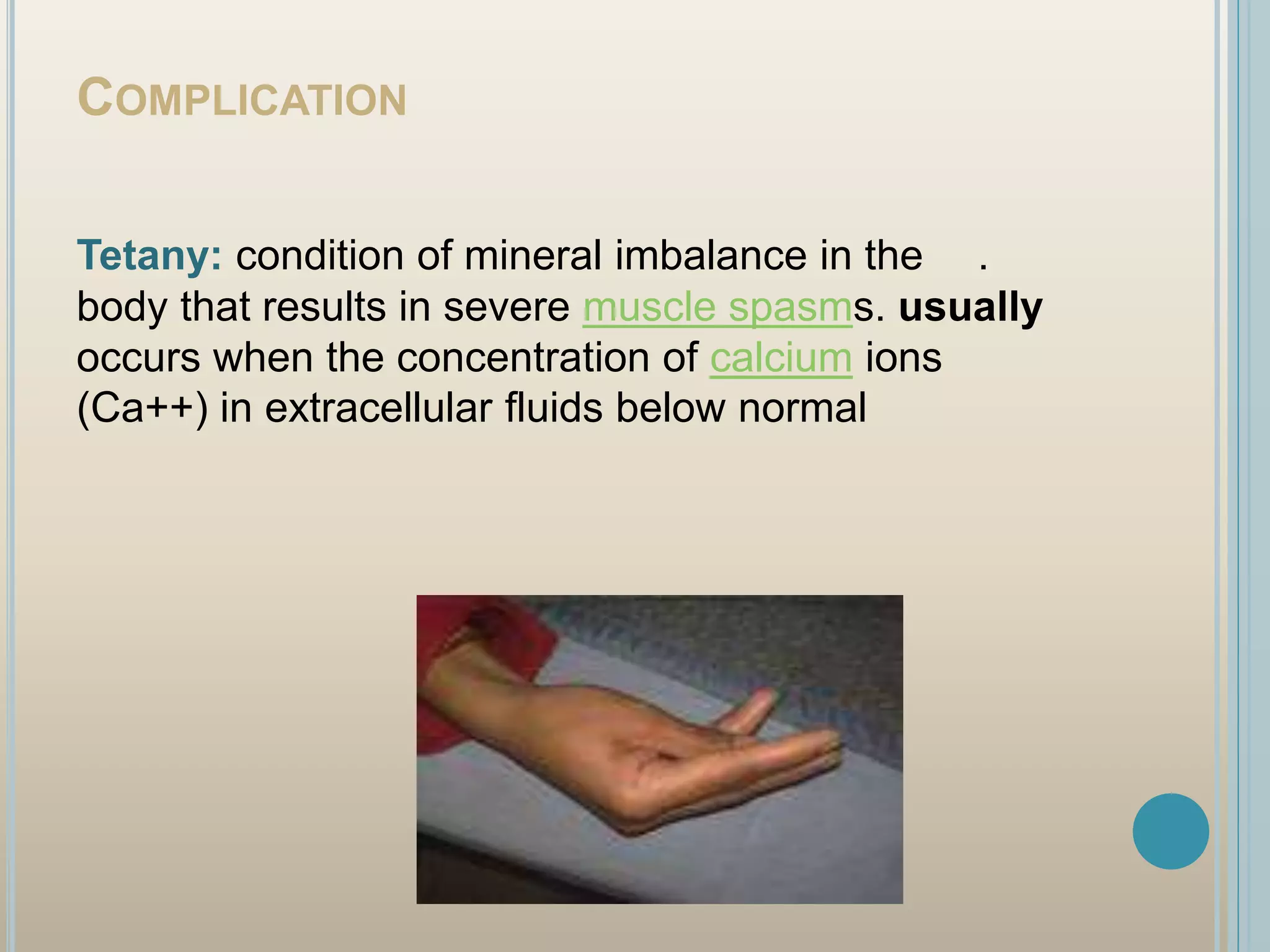 Calcium metabolism disorders | PPT