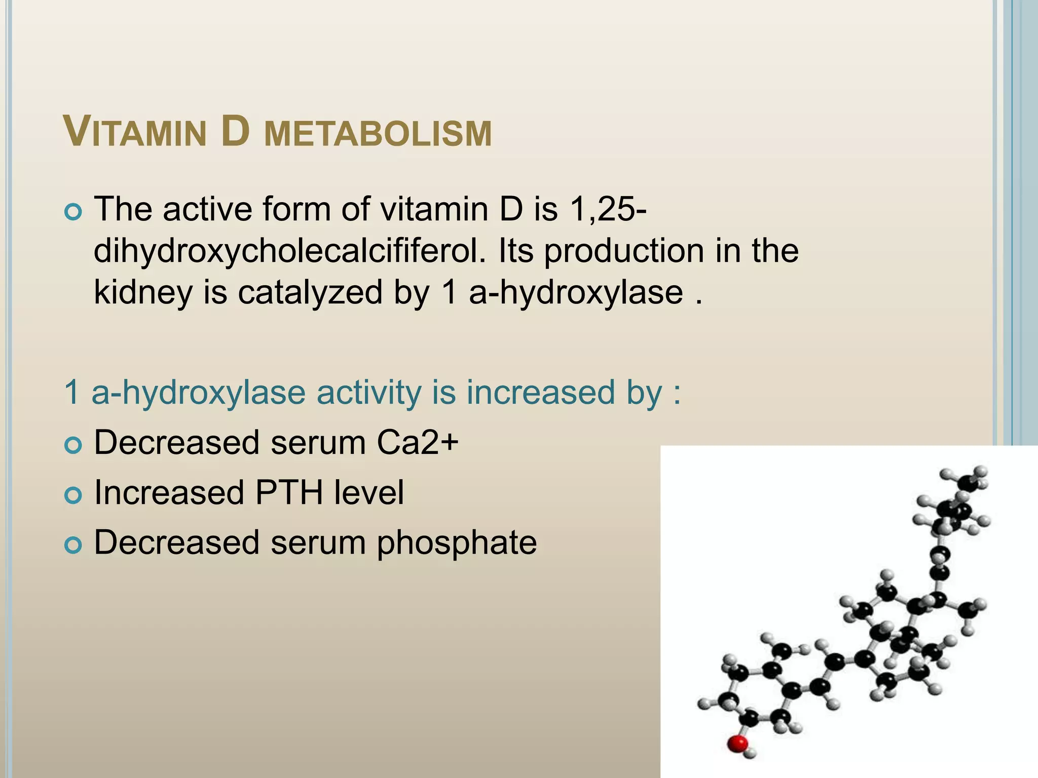 Calcium metabolism disorders | PPT