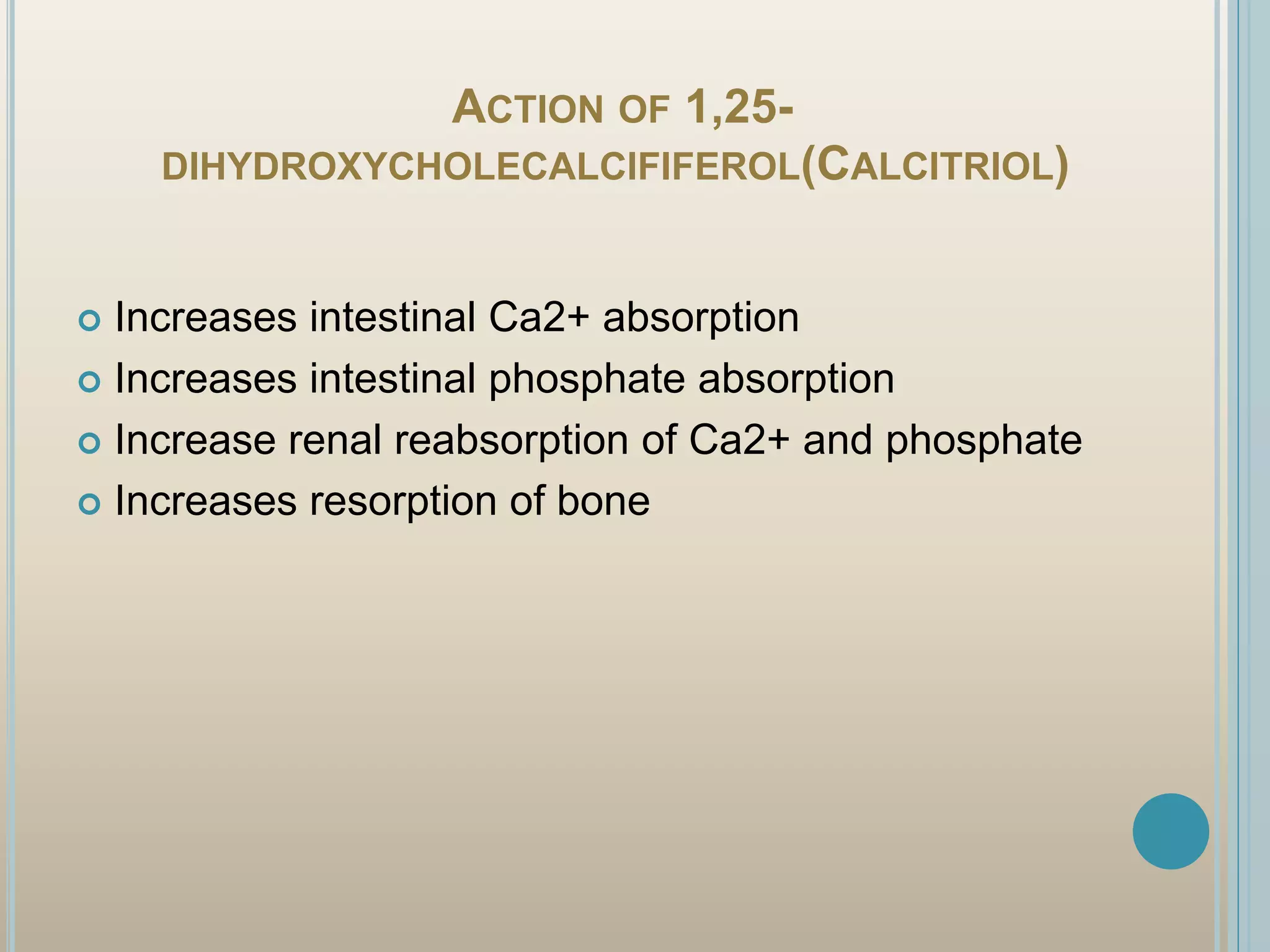 Calcium metabolism disorders | PPT