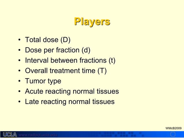 7. Radiobiology behind Dose Fractionation.ppt
