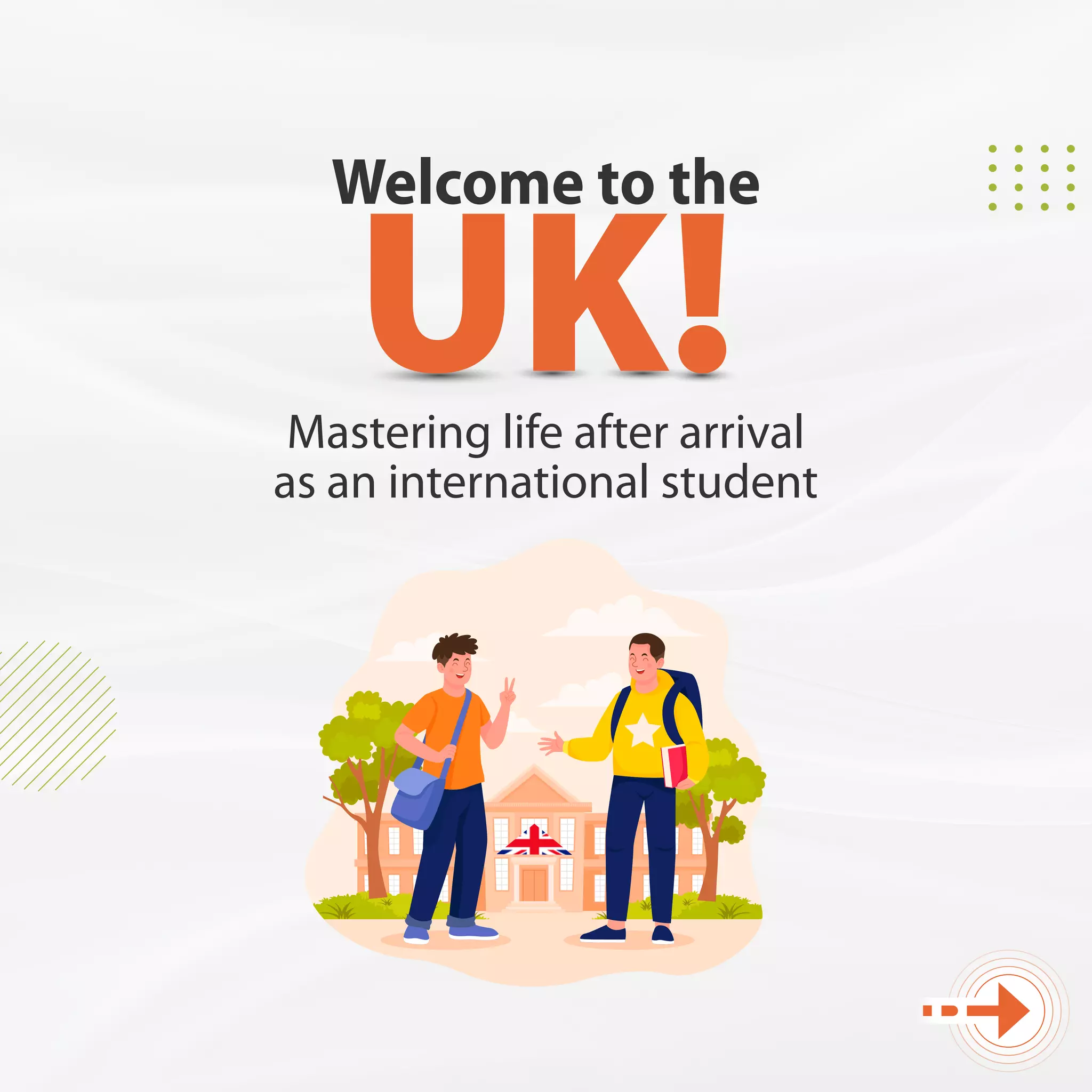 UK Post Arrival Guideline for International Students | PDF