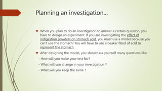 7.6 Investigating acids and alkalis.pptx | Chemistry | Science