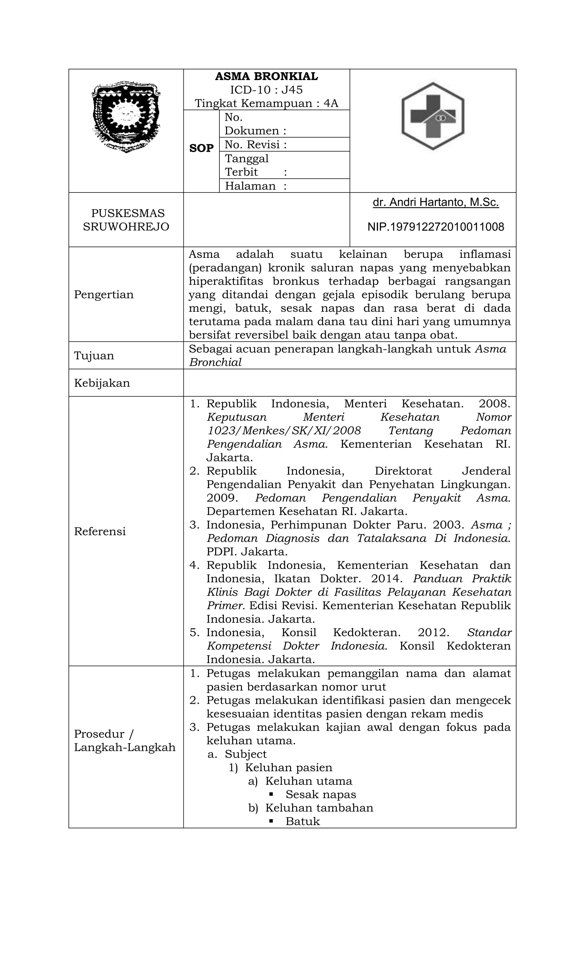 7.2.1.3 a. SOP Medis Asma Bronkial.docx