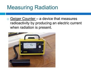 Nuclear chemistry | PPTX