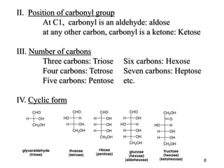 7. Composition and metabolism of carbohydrates (Biochemistry) | PPTX